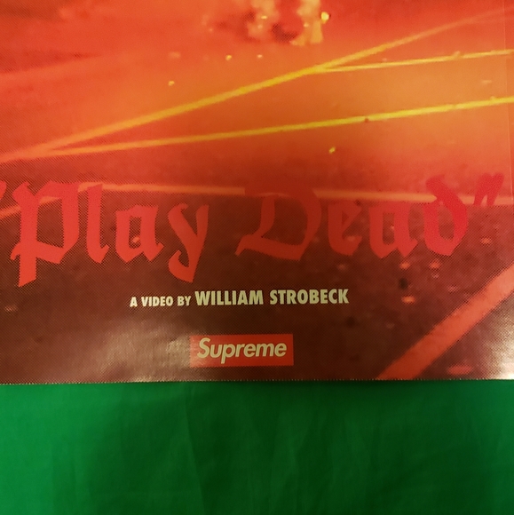 Supreme | Art | Supreme Play Dead Two Sided Poster | Poshmark
